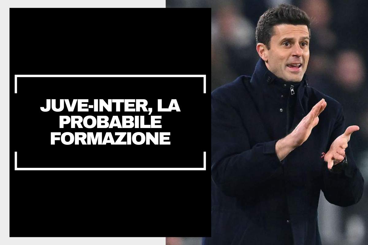 Juve-Inter, la probabile formazione di Thiago Motta: cambia il centrocampo - SpazioJ